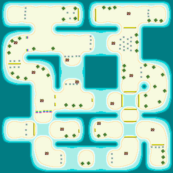 toad seaside - Mario Kart PC