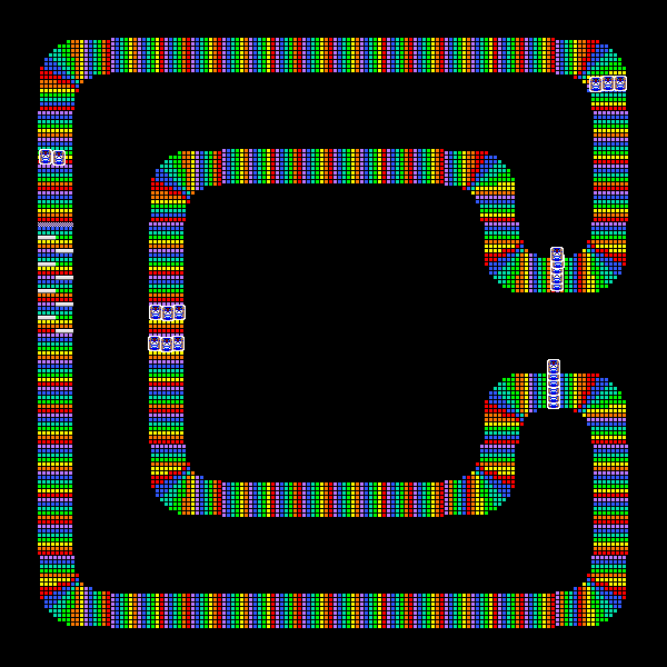 Rainbow Road Raceway - Mario Kart PC