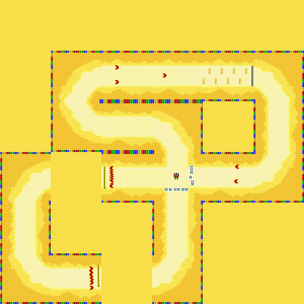 Yoshi Desert - Mario Kart PC