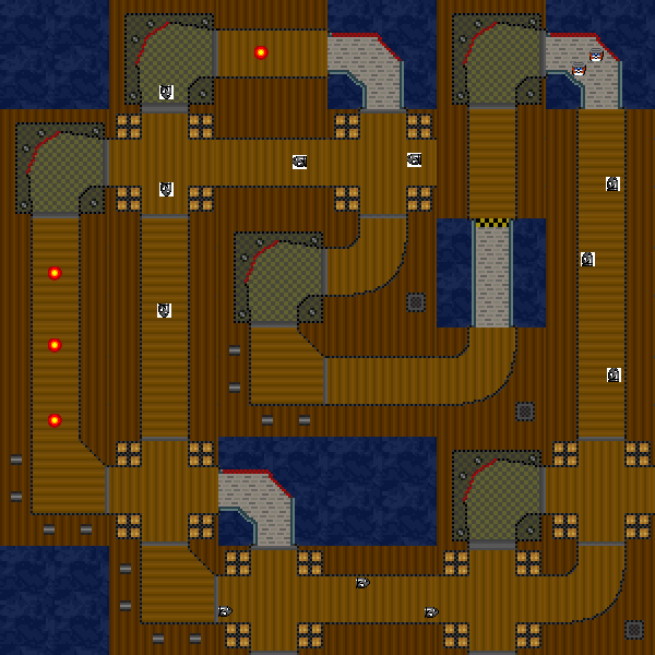 Koopalings Airship Castle - Mario Kart PC