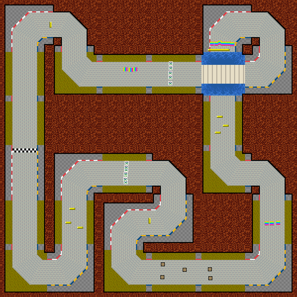 Don-Chan City Speedway - Mario Kart PC