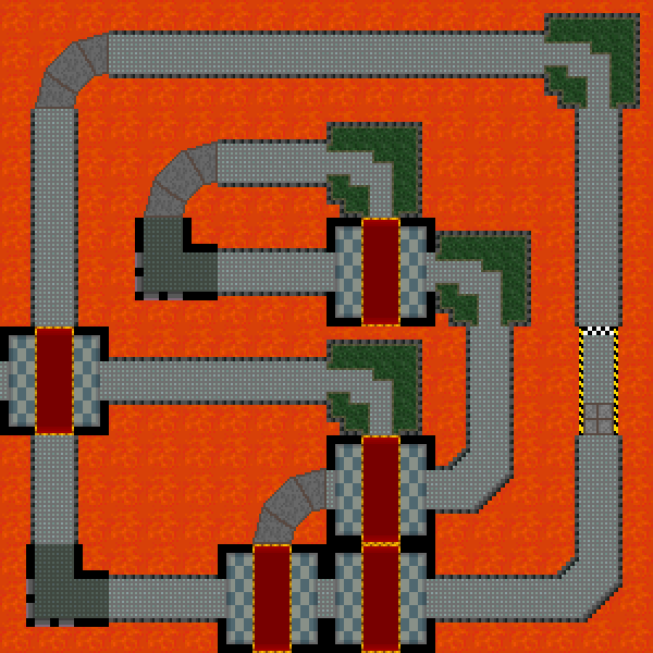 Extreme Lava Course - Mario Kart PC