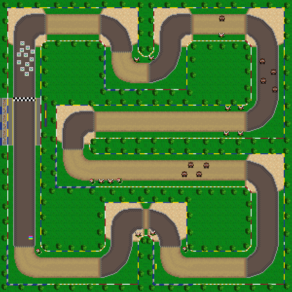 Mario Circuit 3: DS Version - Mario Kart PC