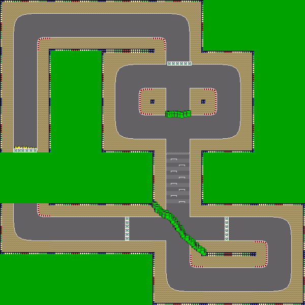 Paris Prominade lap 2 - Mario Kart PC