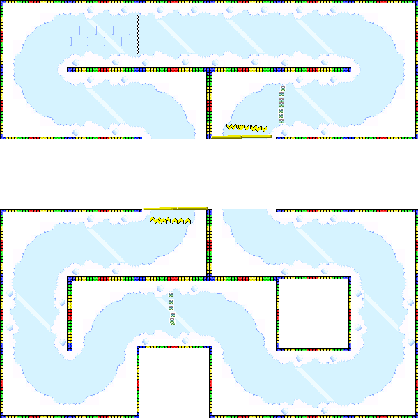 Christmas lake - Mario Kart PC
