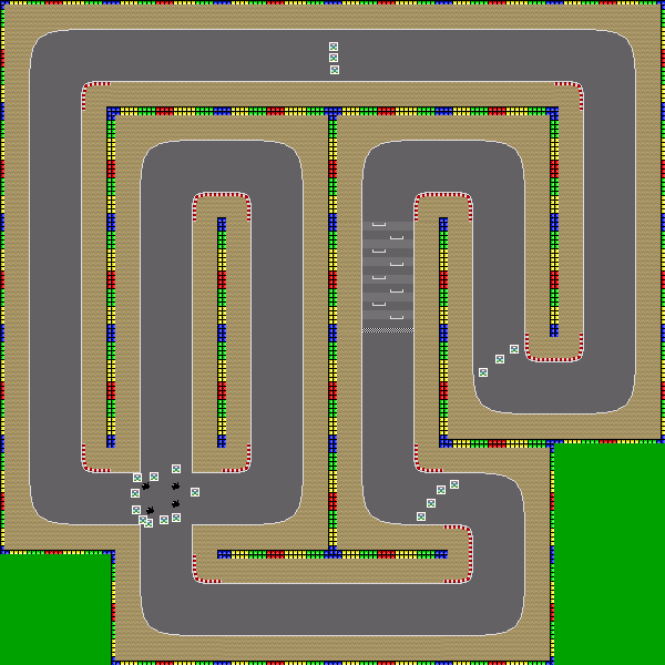 Mario's Raceway - Mario Kart PC
