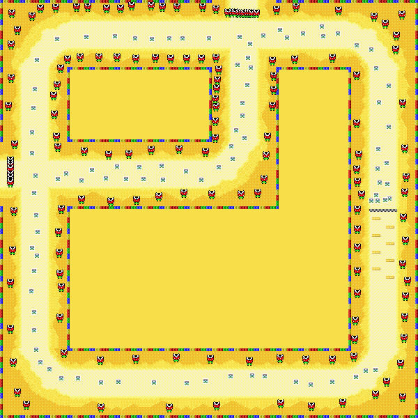 Yoshi Desert - Mario Kart PC