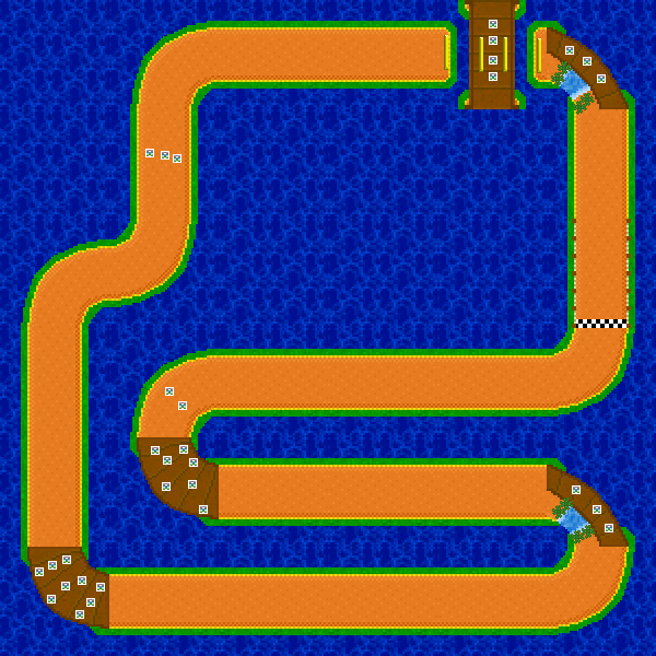 Yoshi Speedway - Mario Kart PC