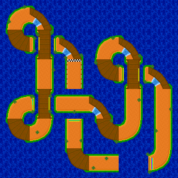 Yoshi Lake - Mario Kart PC