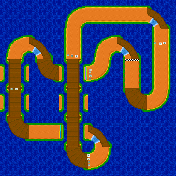 Yoshi Falls - Mario Kart PC