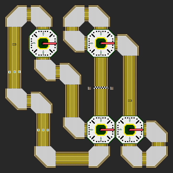 Dizzy clocks - Mario Kart PC