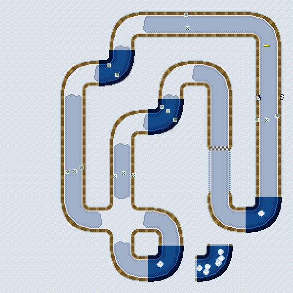 Christmas raceway - Mario Kart PC