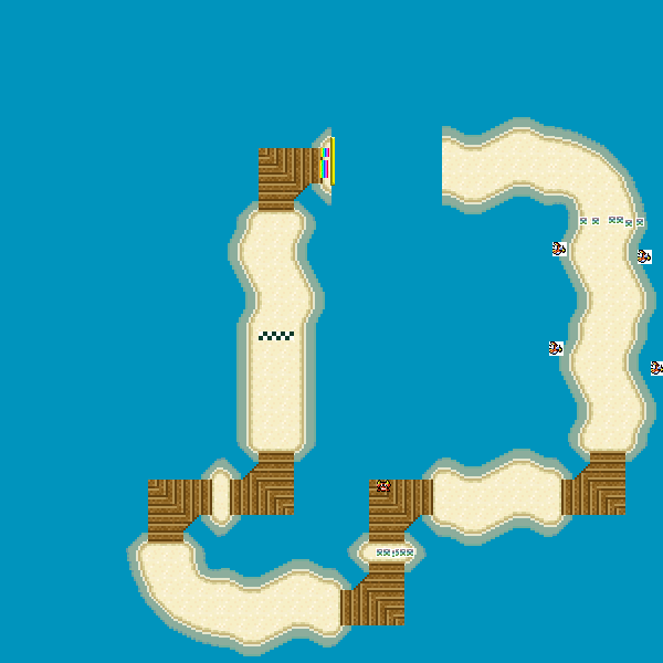 cheep cheep beach - Mario Kart PC