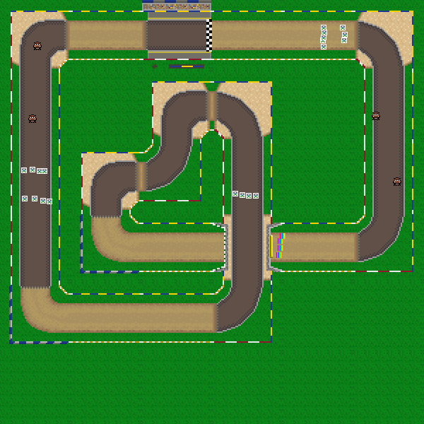 Don-Chan Circuit - Mario Kart PC