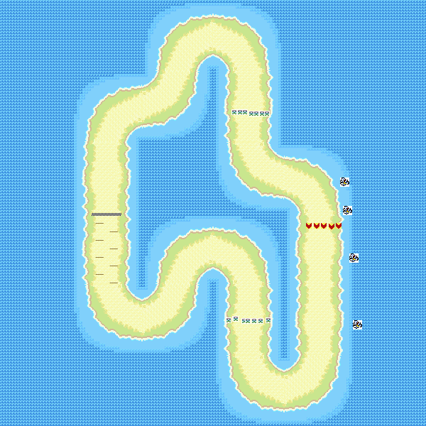 Luigi beach - Mario Kart PC