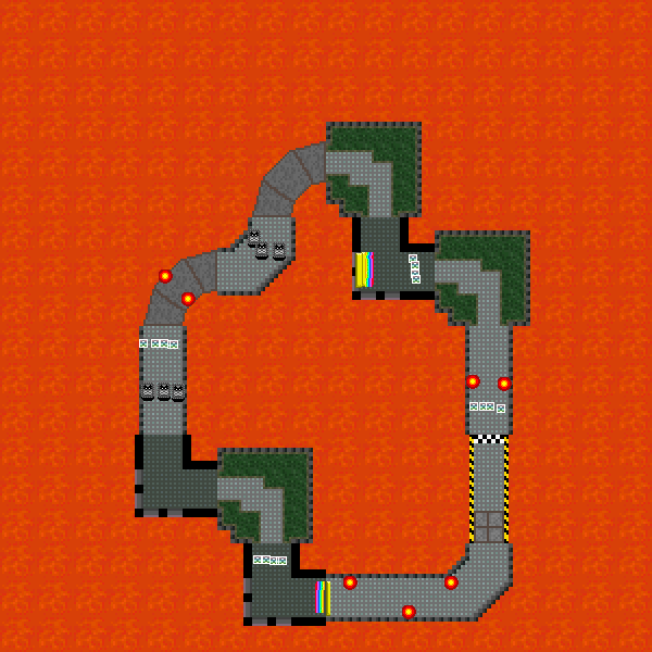 Bowser Stadium - Mario Kart PC