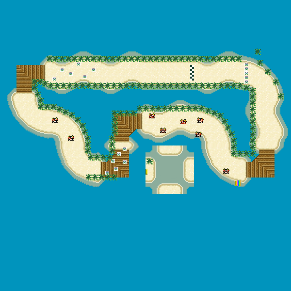 Peach Beach - Mario Kart PC