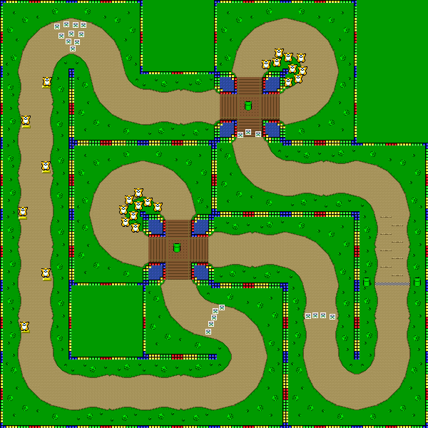 Jumping Fieldes - Mario Kart PC