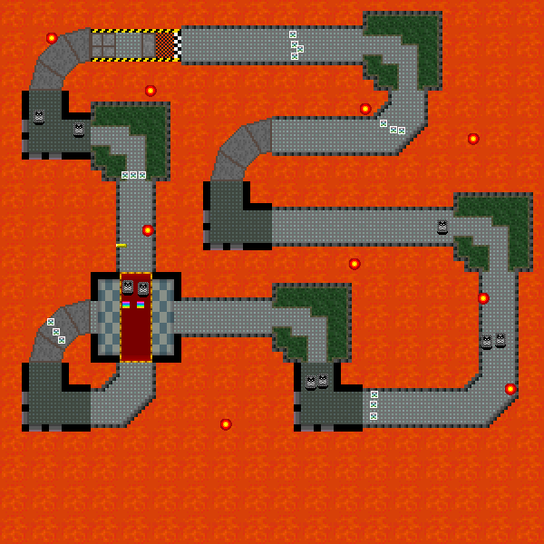 Bowser Castle 1 - Mario Kart PC