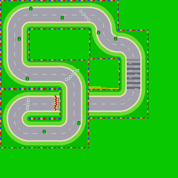 SNES Mario Circuit 2 - Mario Kart PC