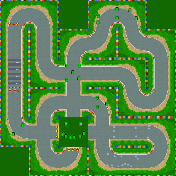 layout for a track (i will make it better with an image course - Mario ...