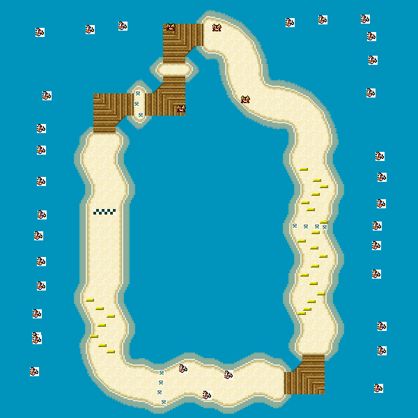 Paquebot Marina - Mario Kart PC
