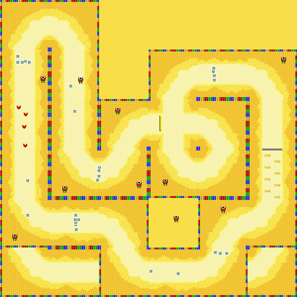 desert de yoshi - Mario Kart PC