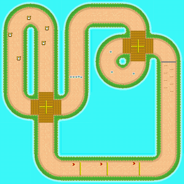 DK Rainforest - Mario Kart PC