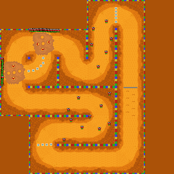 GBA Sunset Wilds - Mario Kart PC