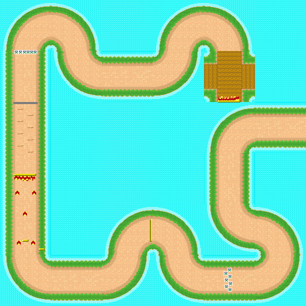 3DS Rock Rock Mountain/Alpine Pass - Mario Kart PC