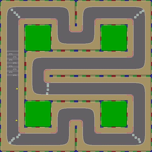 SNES Mario Circuit 3 - Mario Kart PC