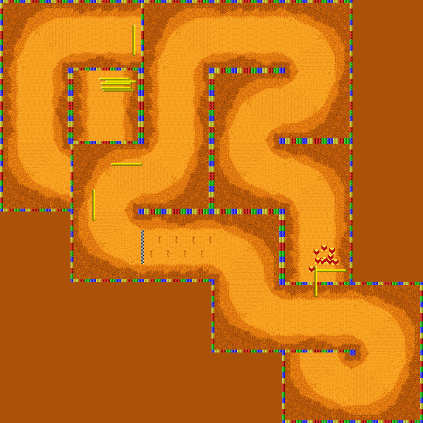 WII U Bone-Dry Dunes - Mario Kart PC