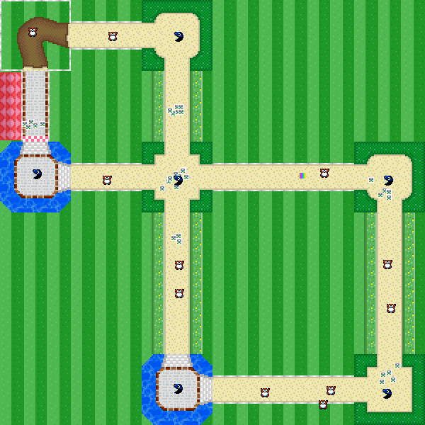 Peach garden chain chomp - Mario Kart PC