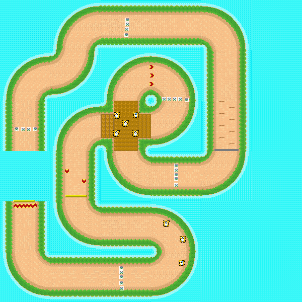 Yoshi Lake - Mario Kart PC