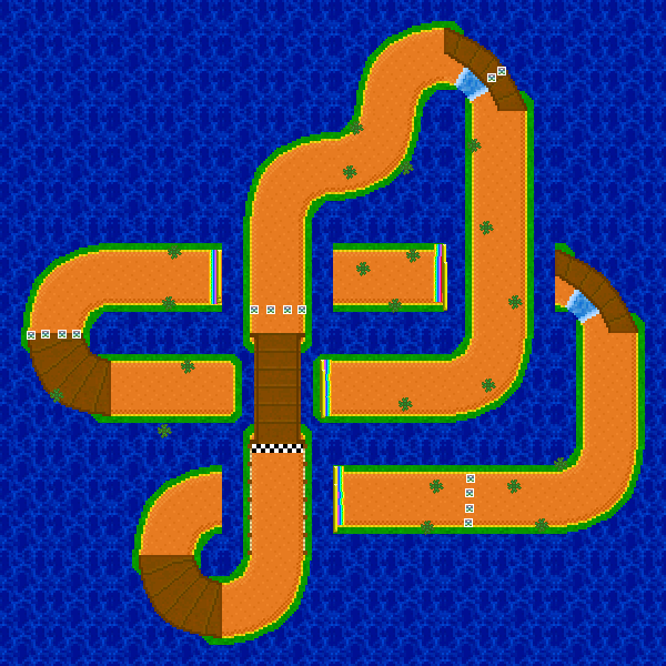 RMX Yoshi Falls - Mario Kart PC