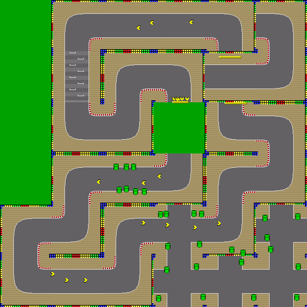 l'ile de sonic / green hill island - Mario Kart PC