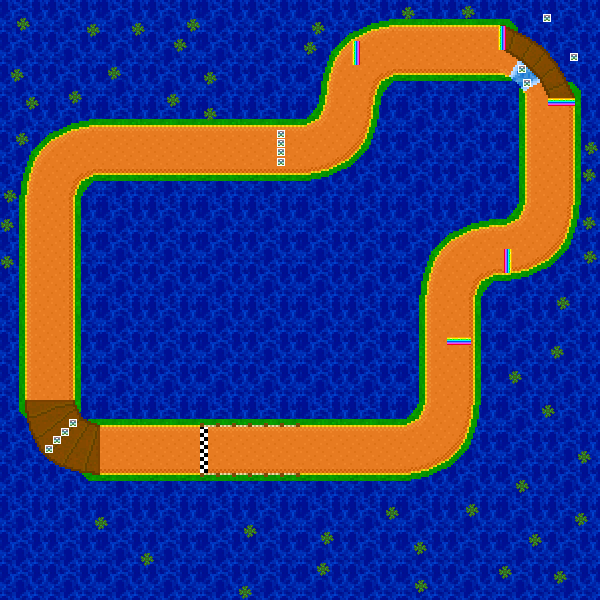 Yoshi Falls - Mario Kart PC