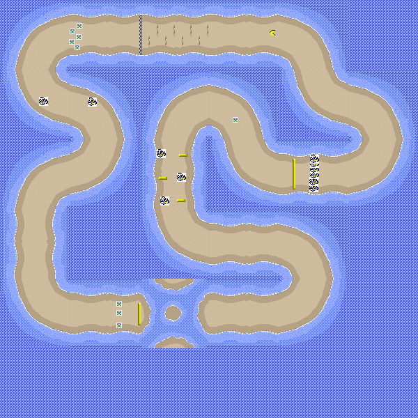 Wavy Beach - Mario Kart PC