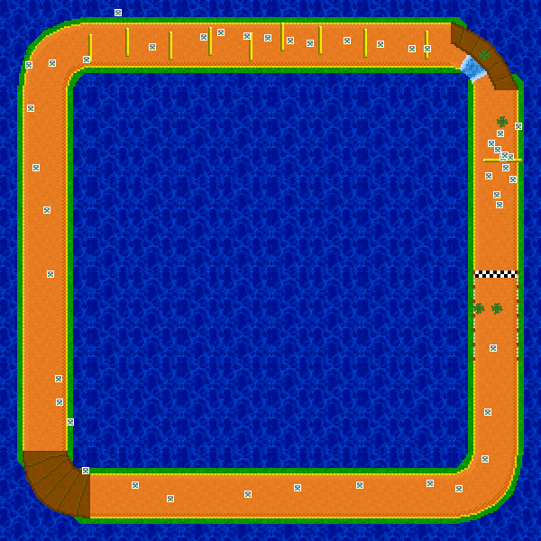 Yoshi Falls - Mario Kart PC