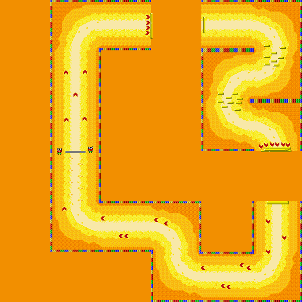 Grumble Volcano - Mario Kart PC