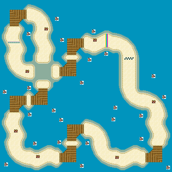 Cheep Cheep Beach Deluxe - Mario Kart PC