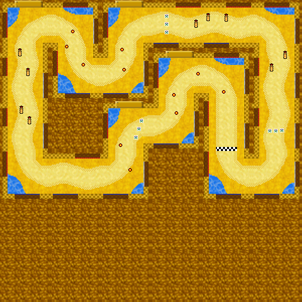 Dangerous Desert - Mario Kart PC