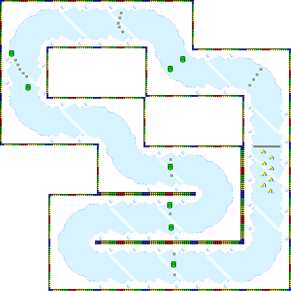 Ice Circuit - Mario Kart PC