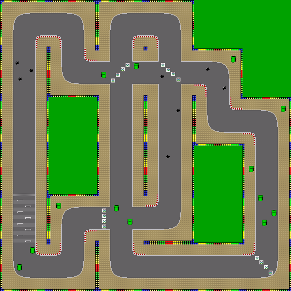 Mario's Raceway - Mario Kart PC