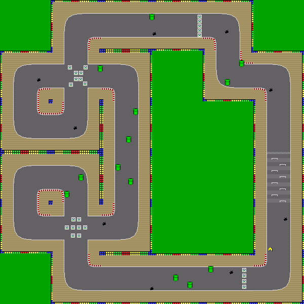 Mario's Racetrack - Mario Kart PC