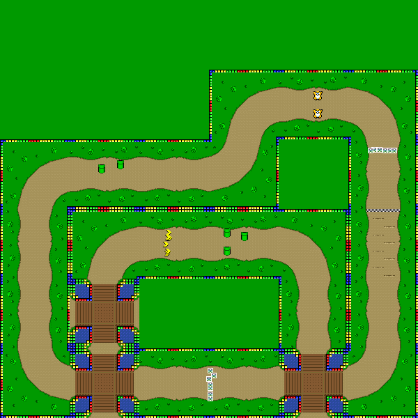 2 Way Track - Mario Kart PC