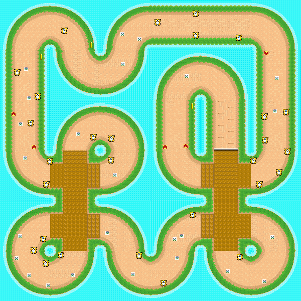 Wii Fit Island - Mario Kart PC