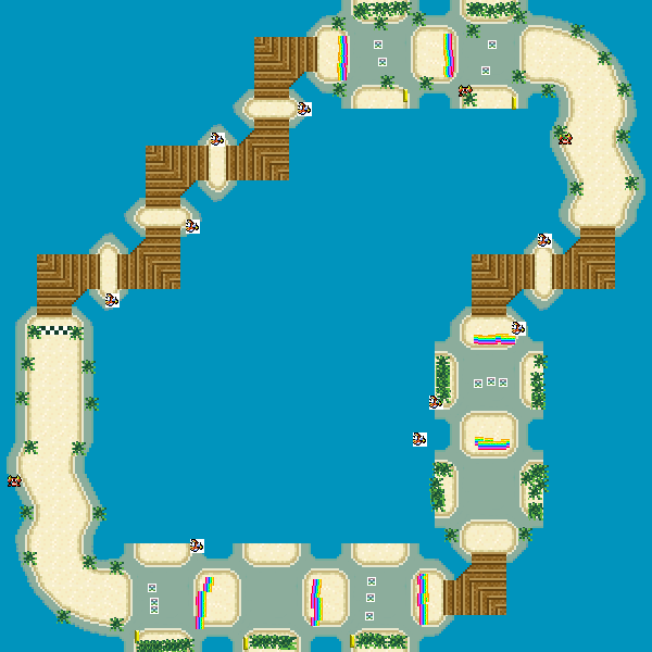 3DS Cheep Cheep Lagoon - Mario Kart PC