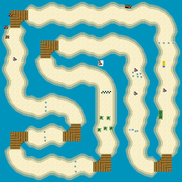 fish sea - Mario Kart PC