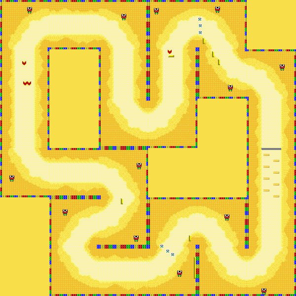 Yoshi Desert - Mario Kart PC